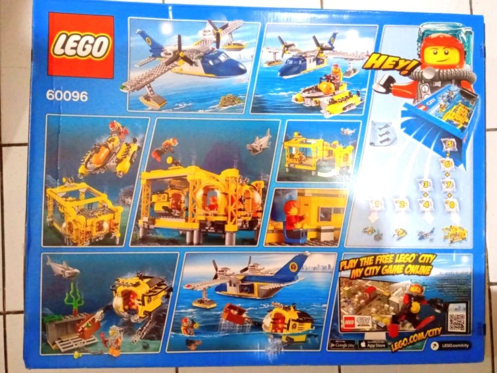 Lego City 60096 Deep Sea Operation Base, Toys & Collectibles, Mainan di Carousell