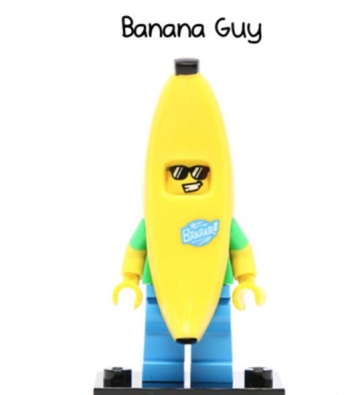 Lego Minifigure Series 16 - Banana Guy, Hobbies & Toys, Toys & Games on ...
