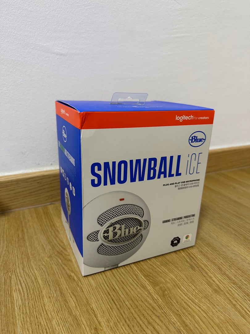 Logitech Blue Microphones Snowball iCE Plug 'n Play USB Microphone for ...