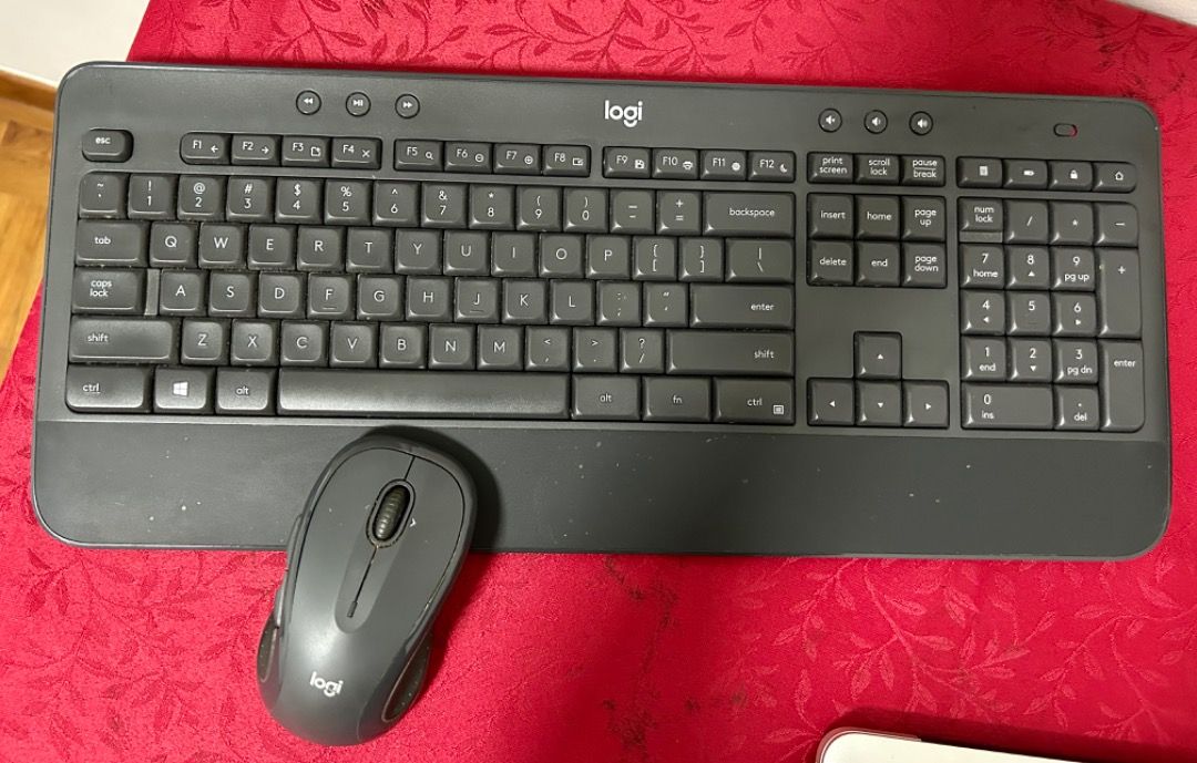 Logitech Mk545 Advance Wireless Keyboard And Mouse Combo Computers And Tech Parts And Accessories