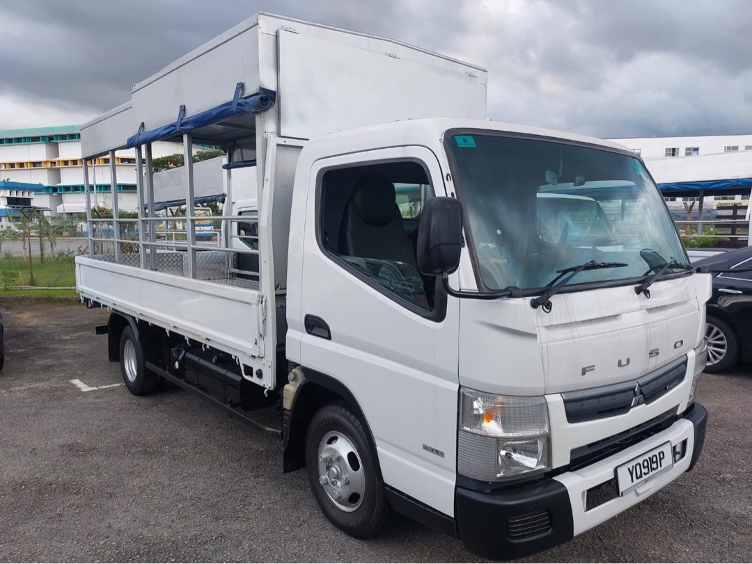 Lorry Rental 14ft Mitsubishi Sliding Canopy Manual Diesel Rent Truck ...
