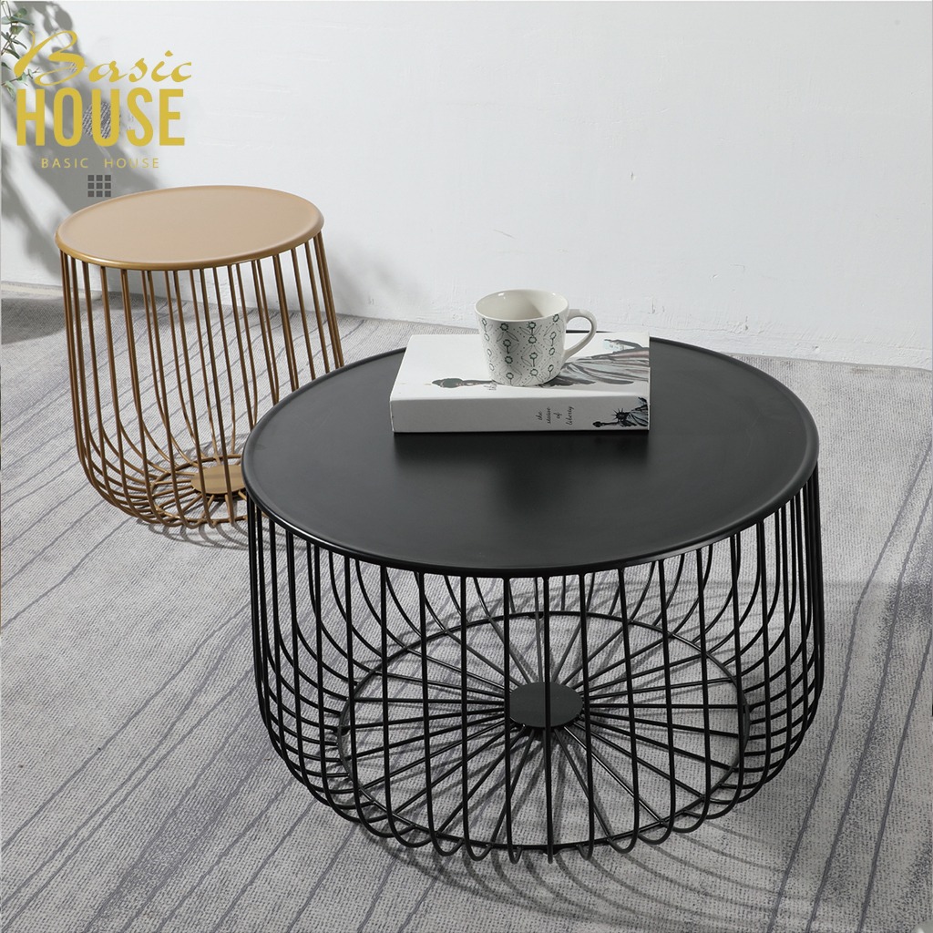 Luxury Steel Wire Indoor Coffee Table, Furniture & Home Living ...