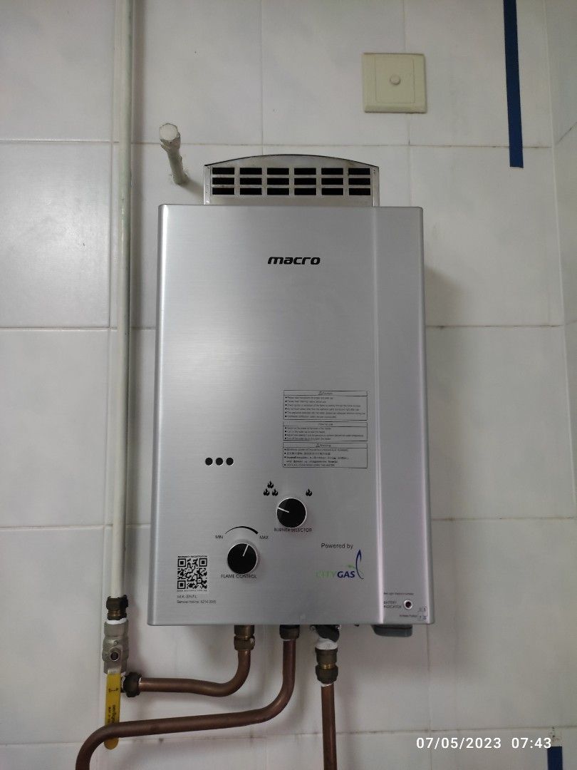 Macro MA-8NFL Gas Heater, TV & Home Appliances, Water Heater & Instant ...