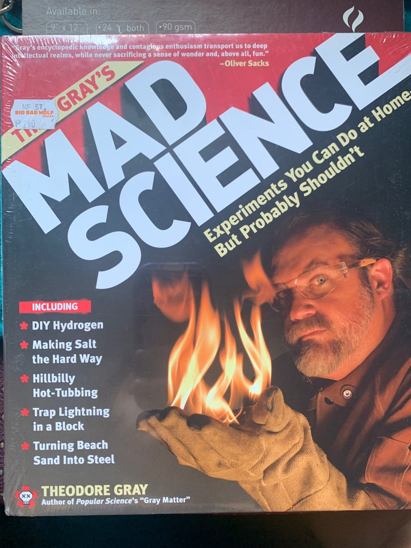 Mad Science by Theodore Gray, Hobbies & Toys, Books & Magazines ...