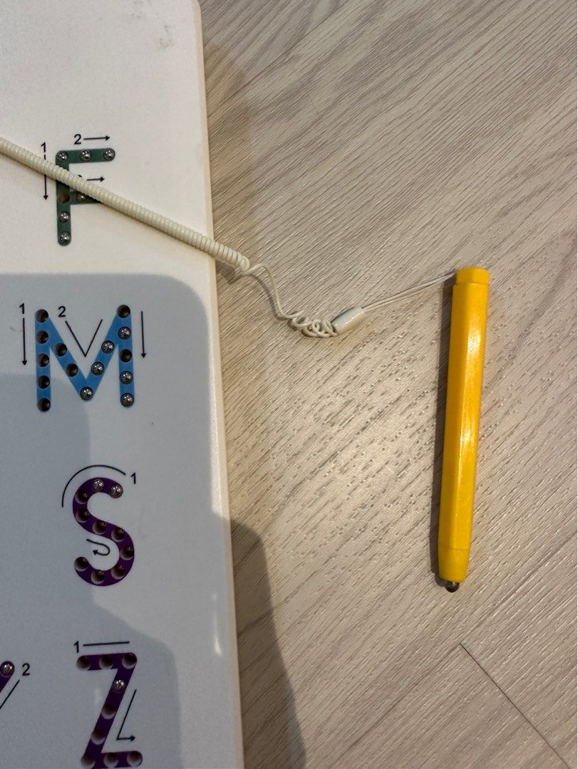 Magnetic Tab writing board., Hobbies & Toys, Toys & Games on Carousell