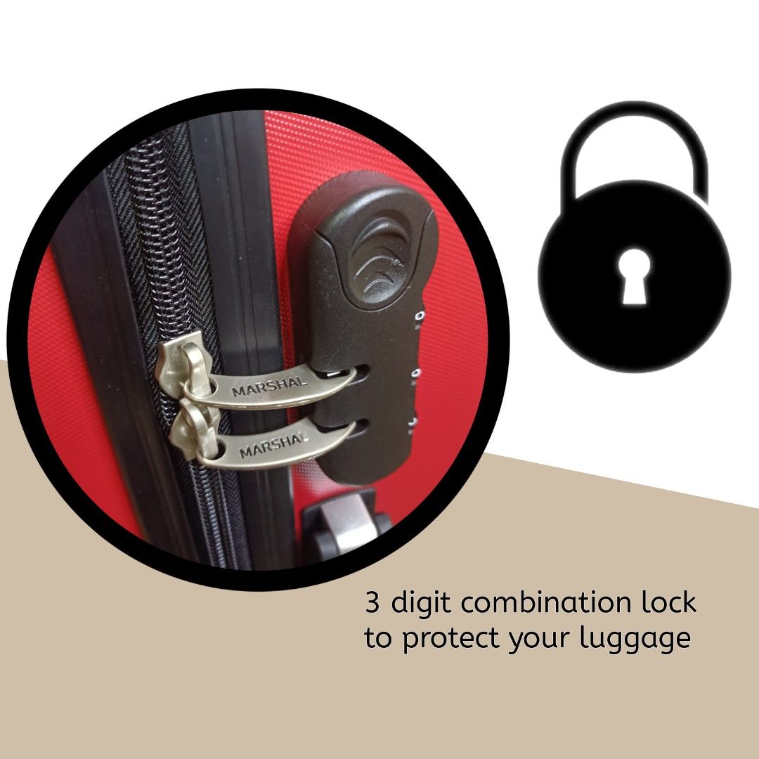 Marshal/Jony Luggage & suitcases, Hobbies & Toys, Travel, Luggage on ...