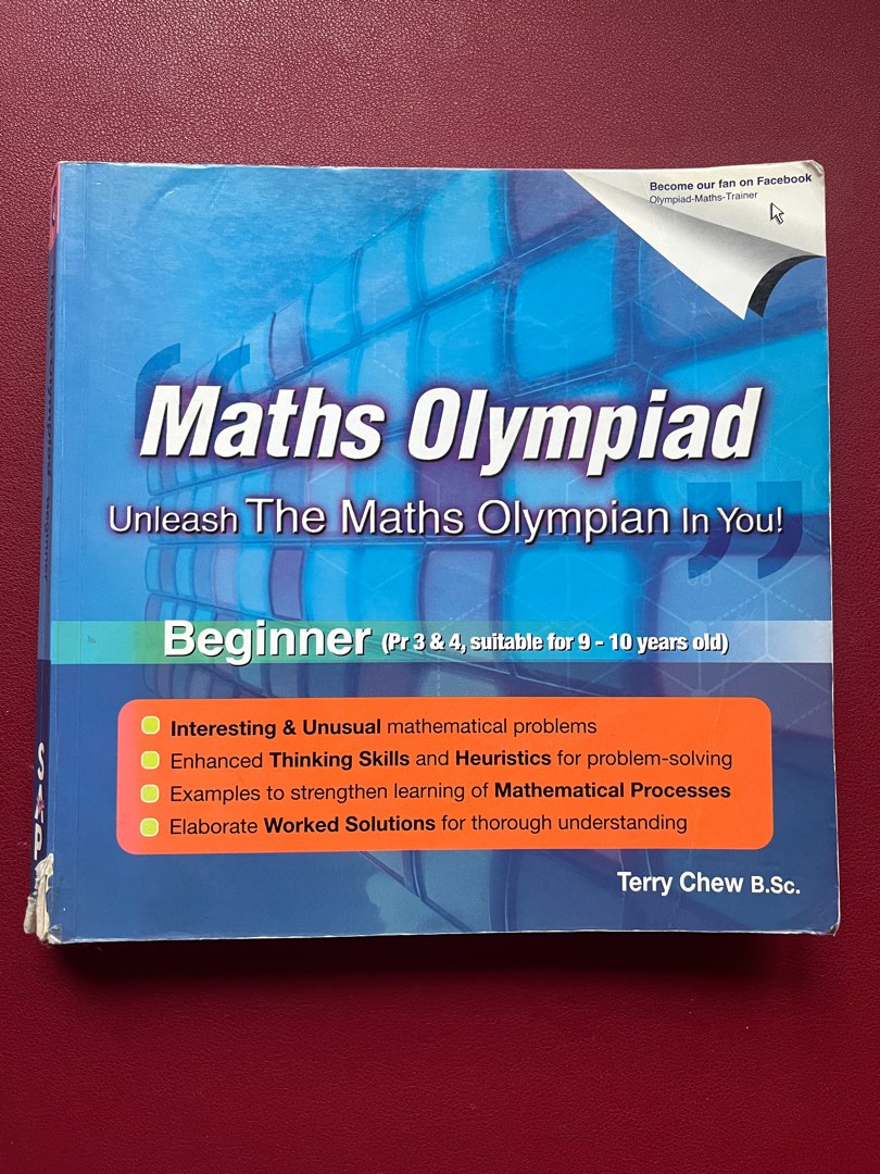 Maths Olympiad Beginner Terry Chew, Hobbies & Toys, Books & Magazines ...