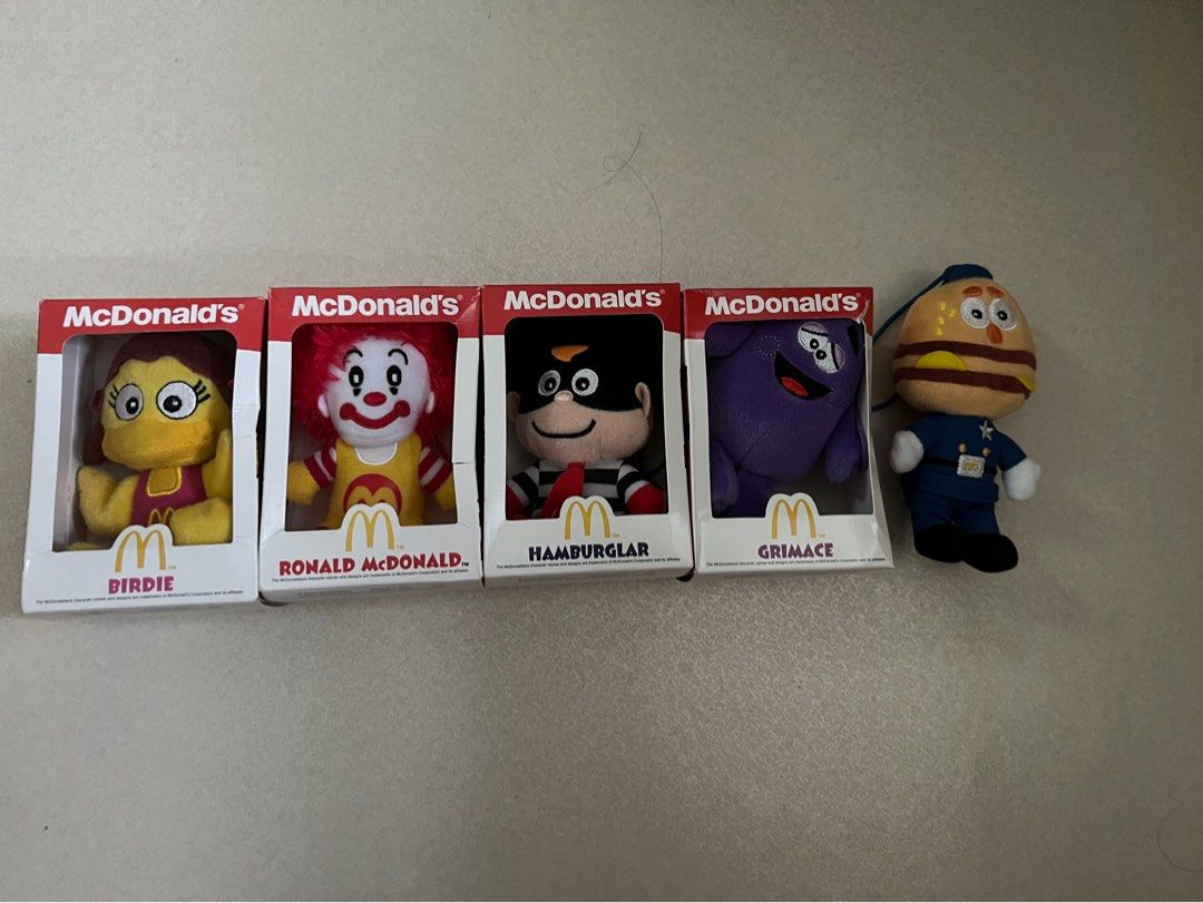 McDonald’s Soft Toys, Hobbies & Toys, Toys & Games on Carousell