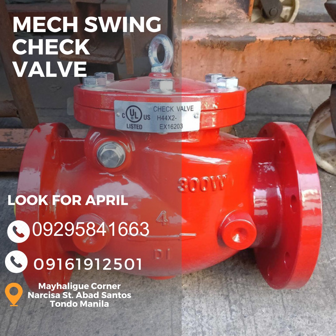Mech Swing Check Valve, Commercial & Industrial, Construction Tools ...