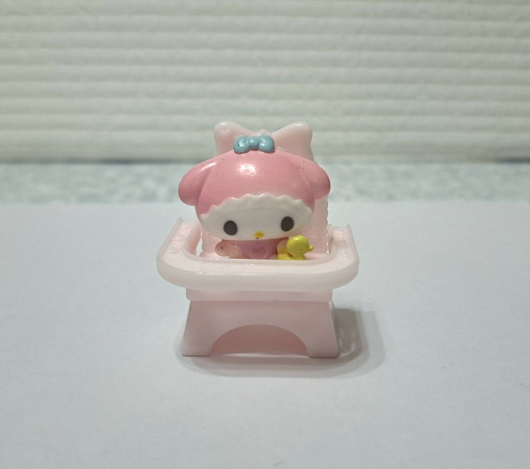 [全新，送全新浴球melody bb擺設]2023年5月sanrio達摩扭蛋 -- Melody, 興趣及遊戲, 玩具 & 遊戲類 ...