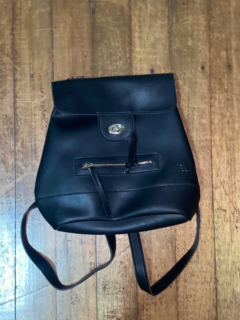 mini black backpack on Carousell