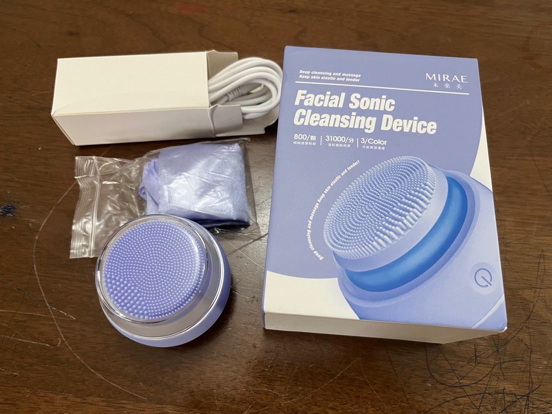MIRAE facial sonic cleansing device, Beauty & Personal Care, Face, Face ...
