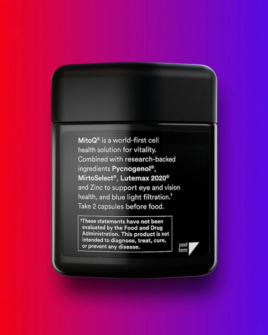 MitoQ +eye, Health & Nutrition, Health Supplements, Vitamins ...
