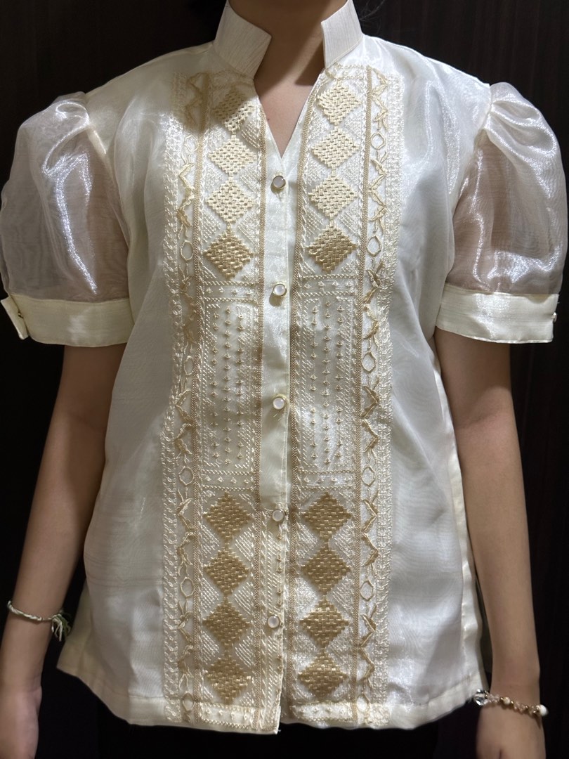 Modern Barong for Women, Women's Fashion, Tops, Blouses on Carousell