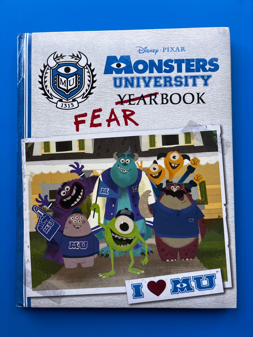Monster’s University Fearbook on Carousell