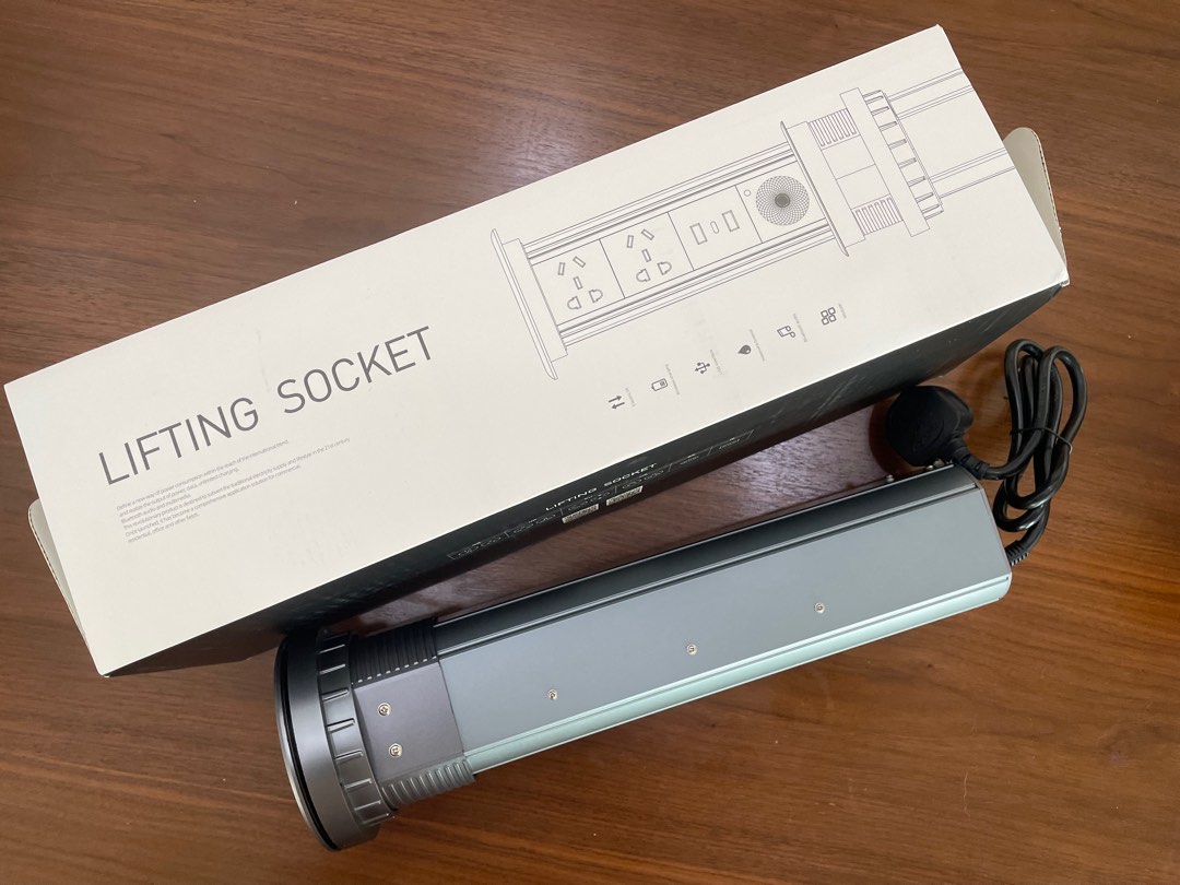 Smart Electric Lifting Socket for SG Appliances Wireless Charging ...
