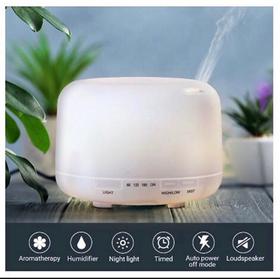 Muji Style Aroma Diffuser / Humidifer (500ML), Furniture & Home Living ...