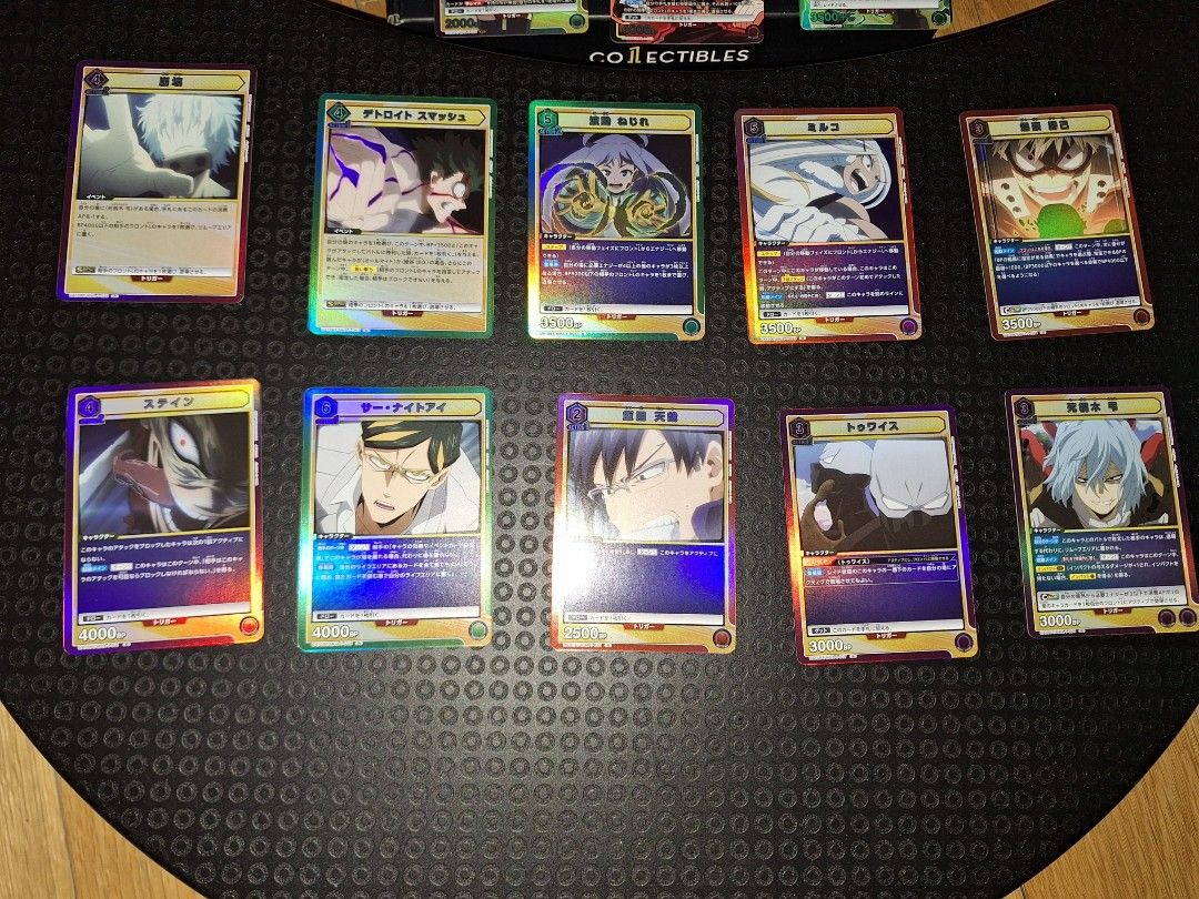 Authentic my hero academia/ mha/ boku no hero academia/ bnha cards ...