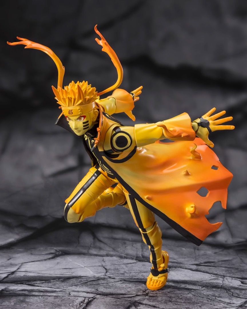 Naruto Shippuden - Bandai SHF S.H.Figuarts - Uzumaki Naruto ~Kurama ...