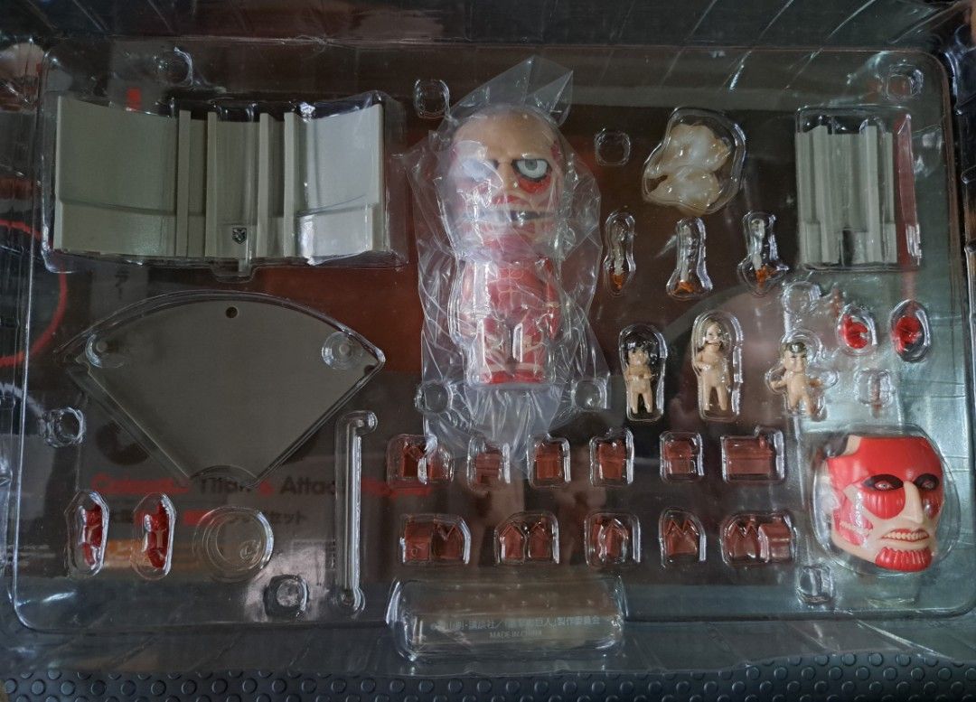 Nendoroid 360 - Colossus Titan and Attack Playset, Hobbies & Toys, Toys ...