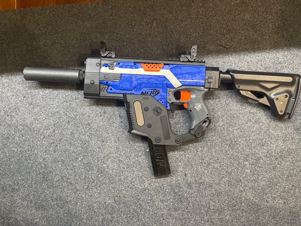 Nerf stryfe mod (Kriss vector), Hobbies & Toys, Toys & Games on Carousell