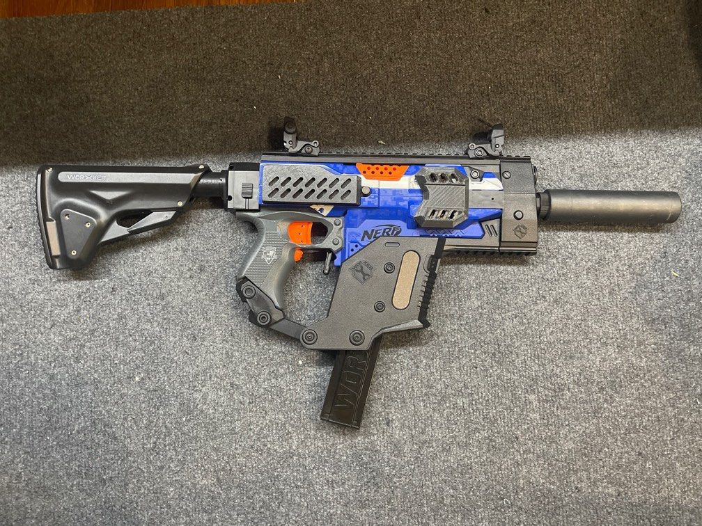 Nerf stryfe mod (Kriss vector), Hobbies & Toys, Toys & Games on Carousell