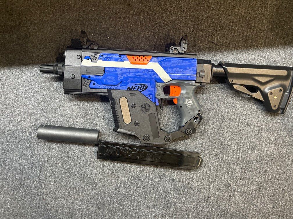 Nerf stryfe mod (Kriss vector), Hobbies & Toys, Toys & Games on Carousell
