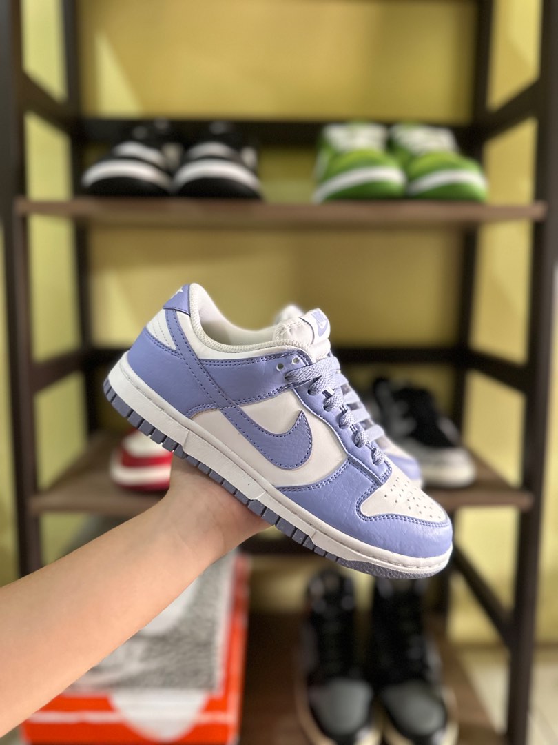 Nike Dunk Low Lilac, Women's Fashion, Footwear, Sneakers on Carousell