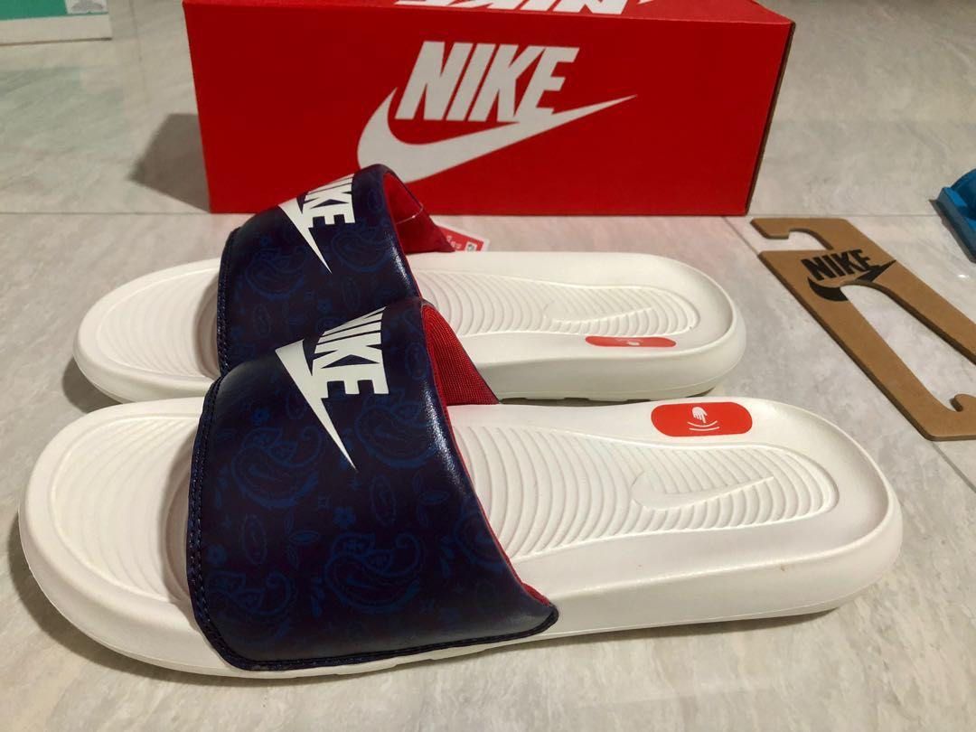 Nike Victori One Blackened Blue/Sail/Dk Marina Blue, Men's Fashion ...