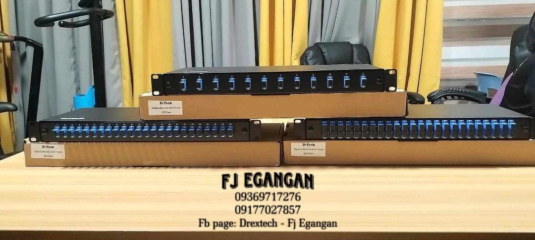 ODF - Optical Distribution Frame with SC/UPC Pigtail Rackmount, Computers & Tech, Parts ...