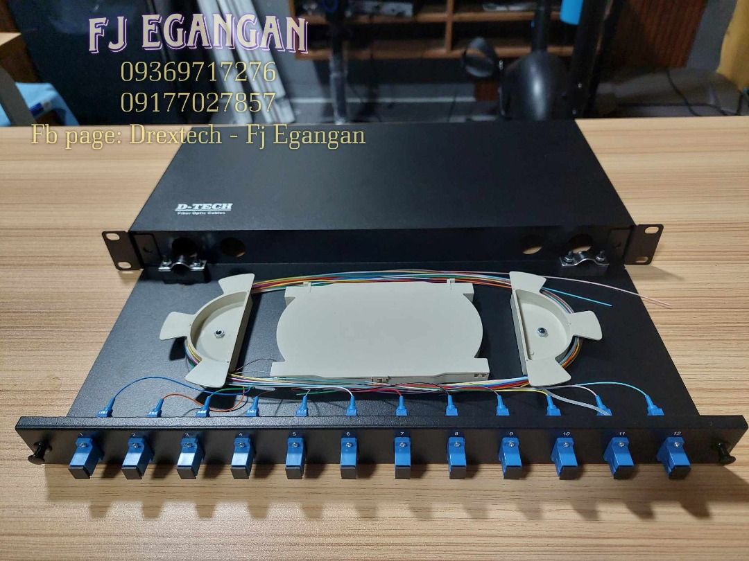 ODF - Optical Distribution Frame with SC/UPC Pigtail Rackmount ...