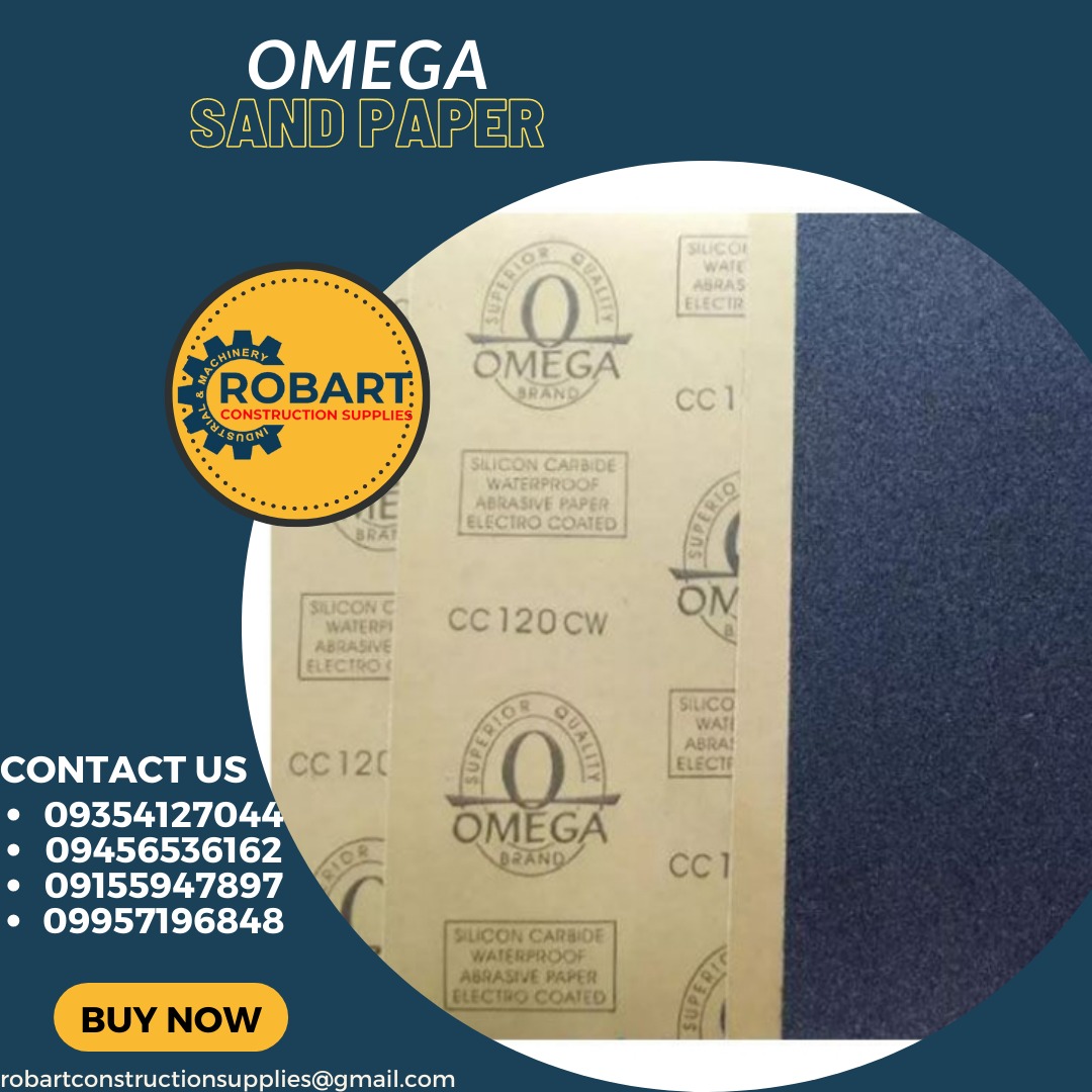 OMEGA SAND PAPER, Commercial & Industrial, Construction Tools ...