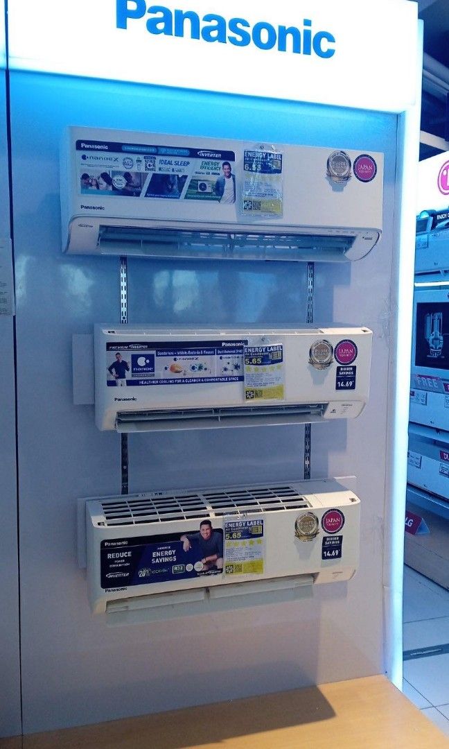 PANASONIC SPLIT TYPE INVERTER AIRCON, TV & Home Appliances, Air ...