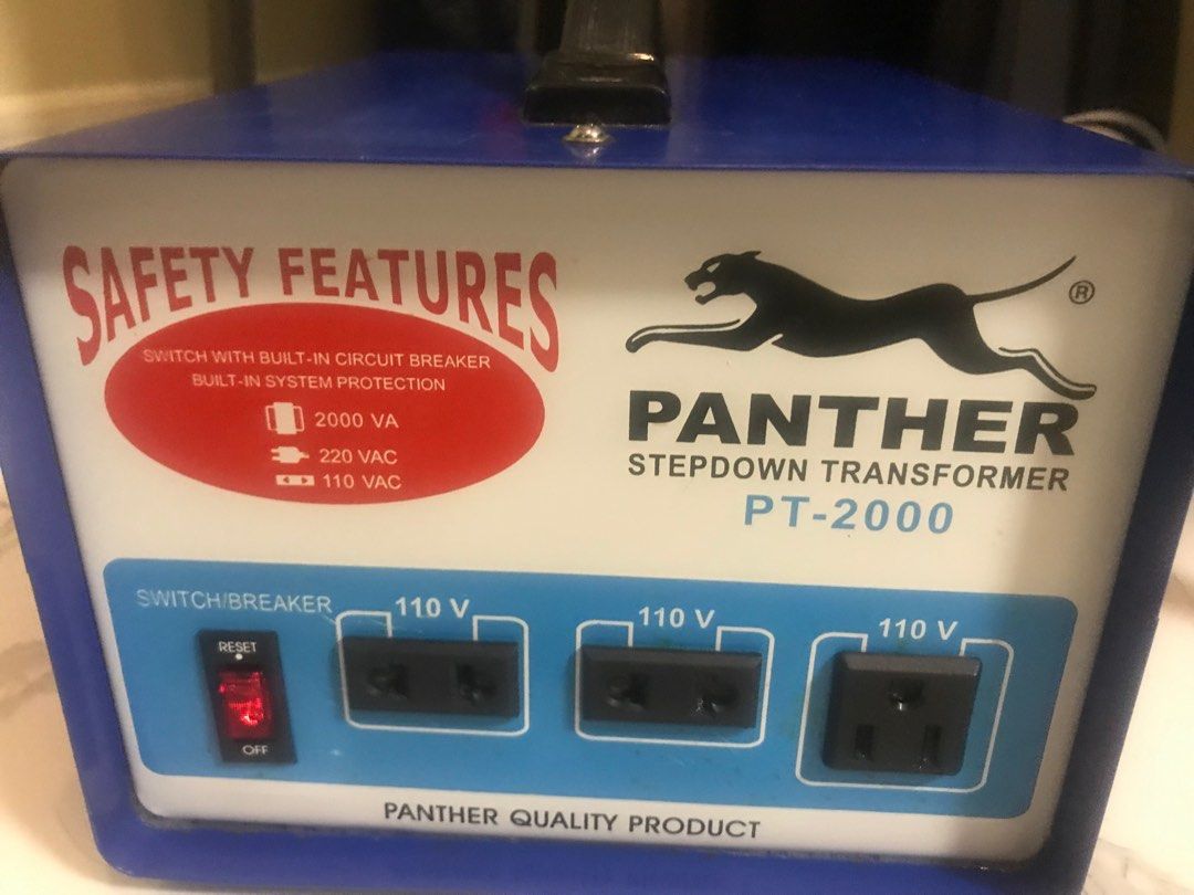 Panther Step Down Transformer 2000W on Carousell