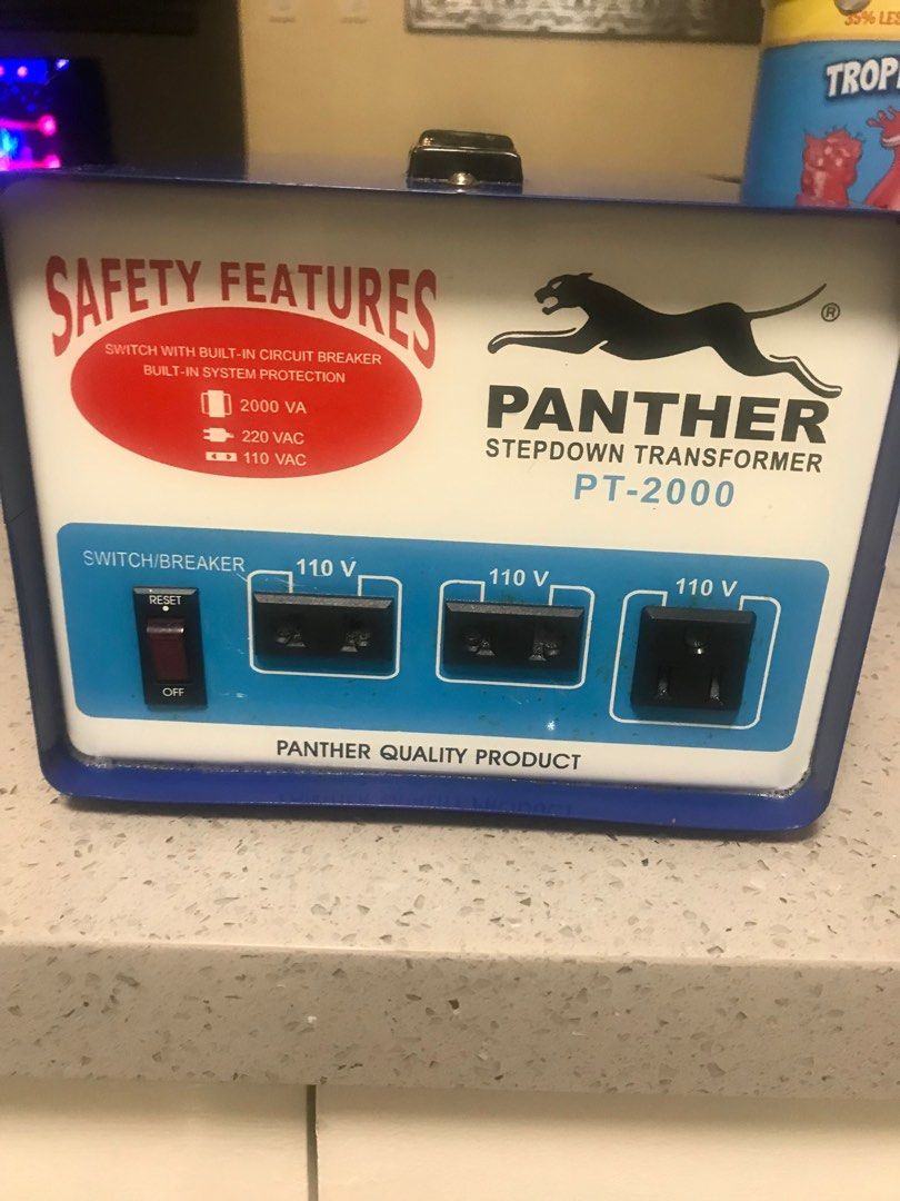 Panther Step Down Transformer 2000W on Carousell