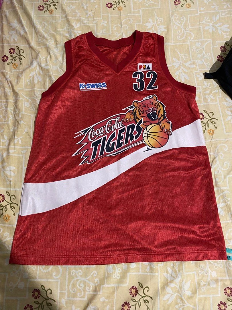 PBA Coca Cola Tigers Poch Juinio Jersey, Men's Fashion, Activewear on ...