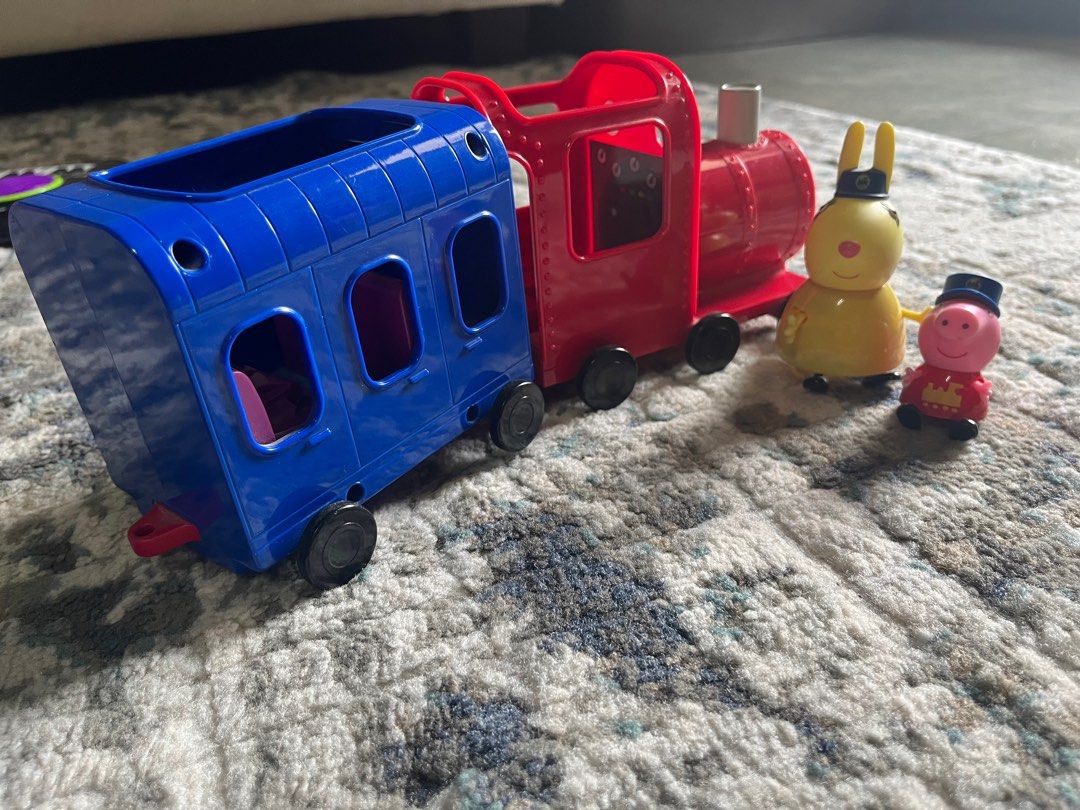 Peppa Pig Train Playset on Carousell