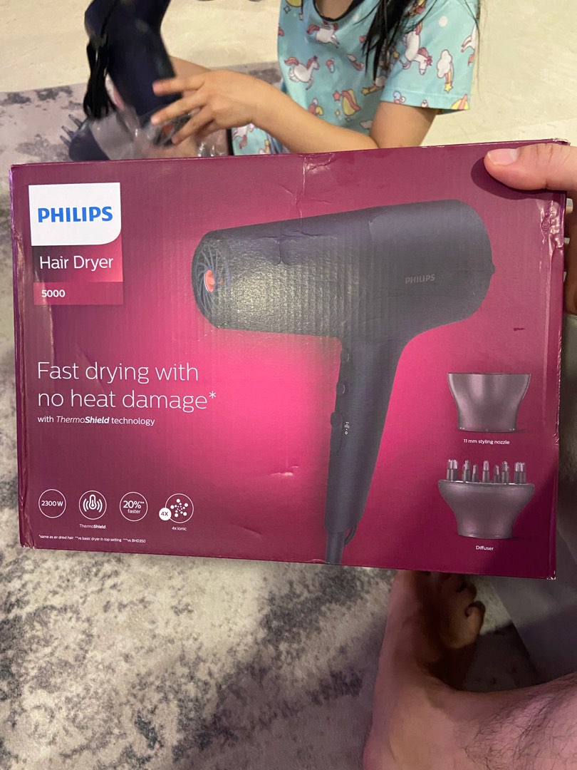 Philips Hair Dryer BHD510, Beauty & Personal Care, Hair on Carousell