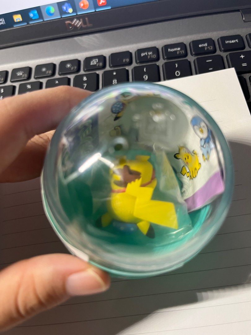 Pikachu Gacha Ball, Hobbies & Toys, Toys & Games on Carousell