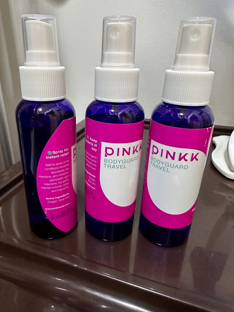 Pinkk relief ionic silver spray, Beauty & Personal Care, Sanitary Hygiene on Carousell