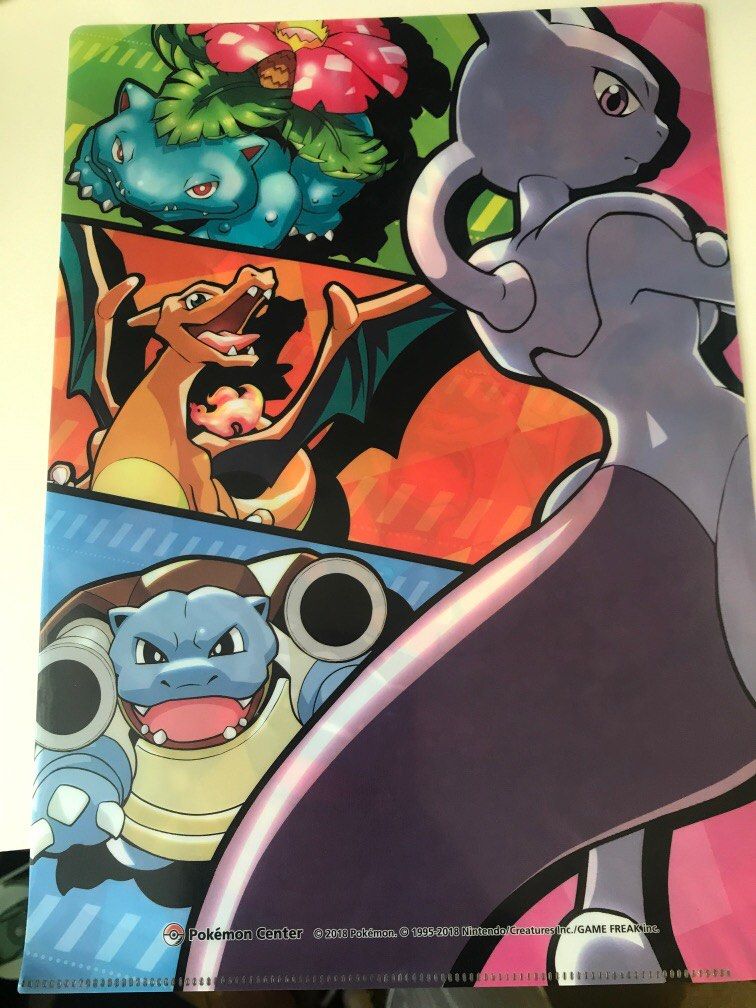 Pokemon folder, 興趣及遊戲, 手作＆自家設計, 文具 - Carousell