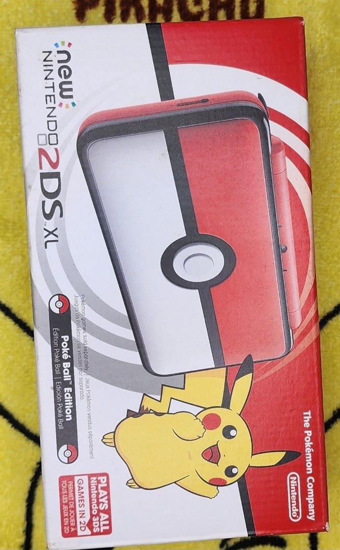 Pokemon poke ball limited edition 2ds xl, Video Gaming, Video Game ...