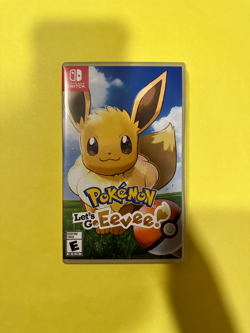 Pokémon Let’s Go Eevee Nintendo Switch game, Video Gaming, Video Games ...