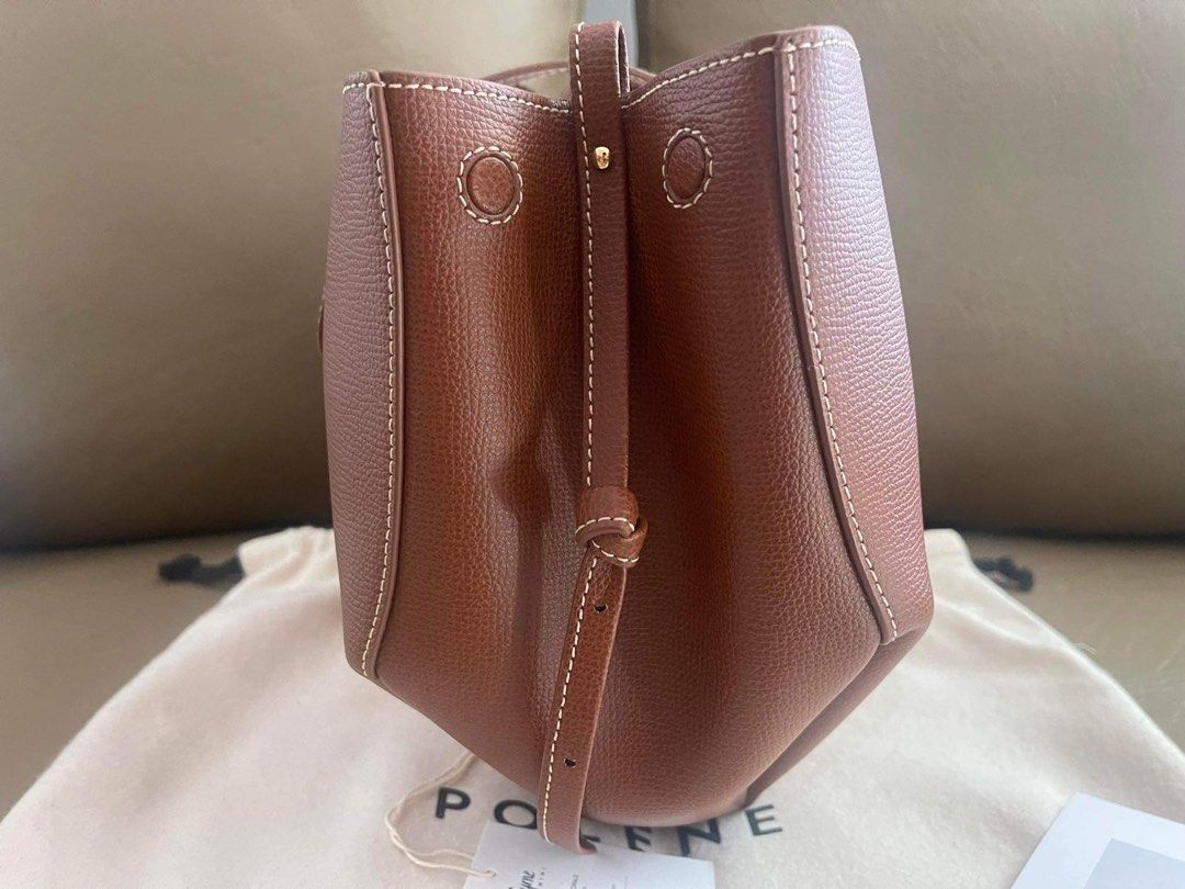 Polene Cyme Mini in Cognac Color, Women's Fashion, Bags & Wallets ...