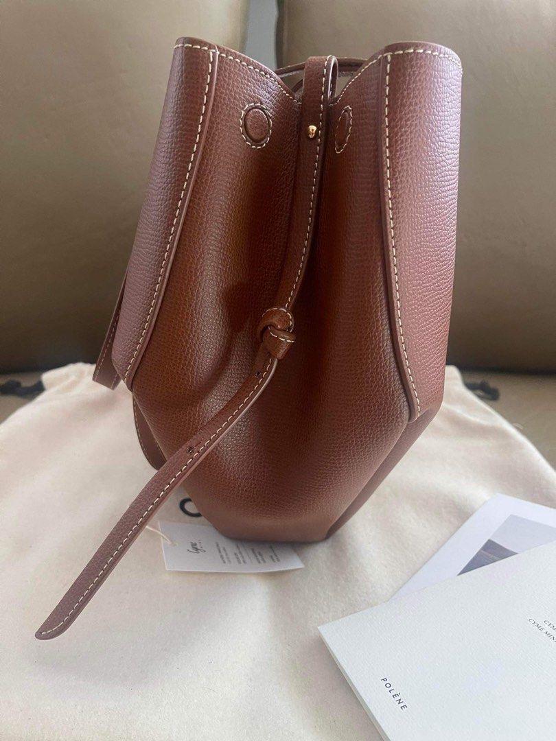 Polene Cyme Mini in Cognac Color, Women's Fashion, Bags & Wallets ...