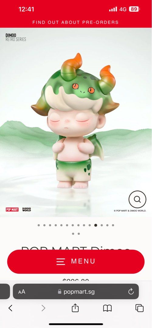 (Pop mart) Dimoo retro series, Hobbies & Toys, Toys & Games on Carousell