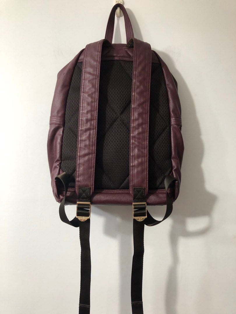 Porter international Backpack 10週年限量版酒紅色男女皆宜, 她的時尚, 包包、錢包, 背包在旋轉拍賣