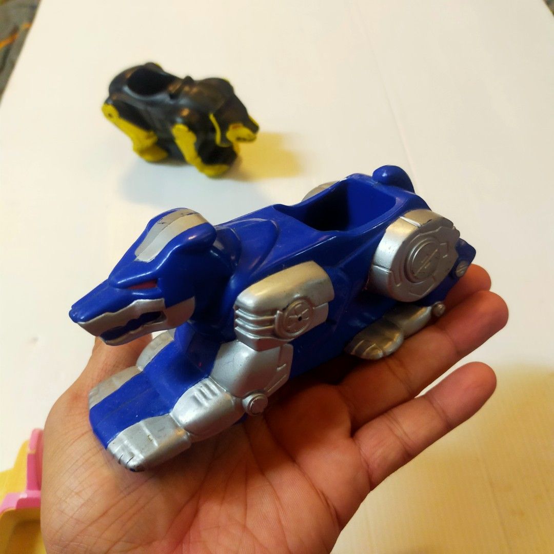 Power Rangers MCD zord blue wolf, Hobbies & Toys, Toys & Games on Carousell