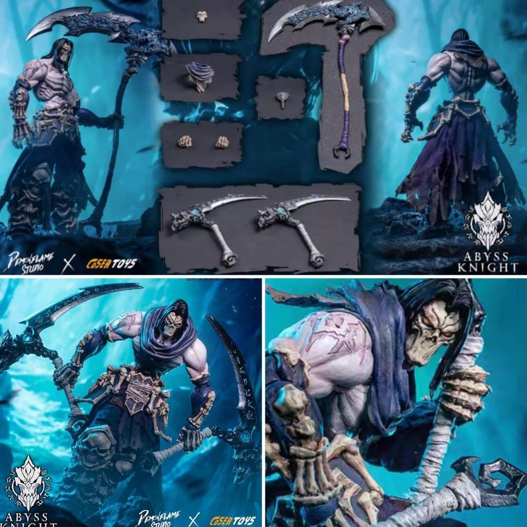 (In hand) Coser Toys x Demon Flame AD004 Abyss Knight 1/12 Action ...