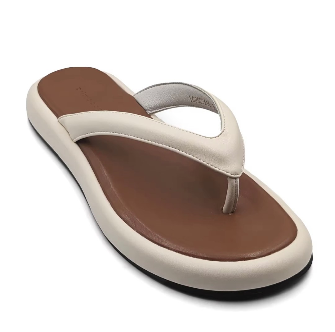 Primadonna off-white sandals, Women's Fashion, Footwear, Flats ...